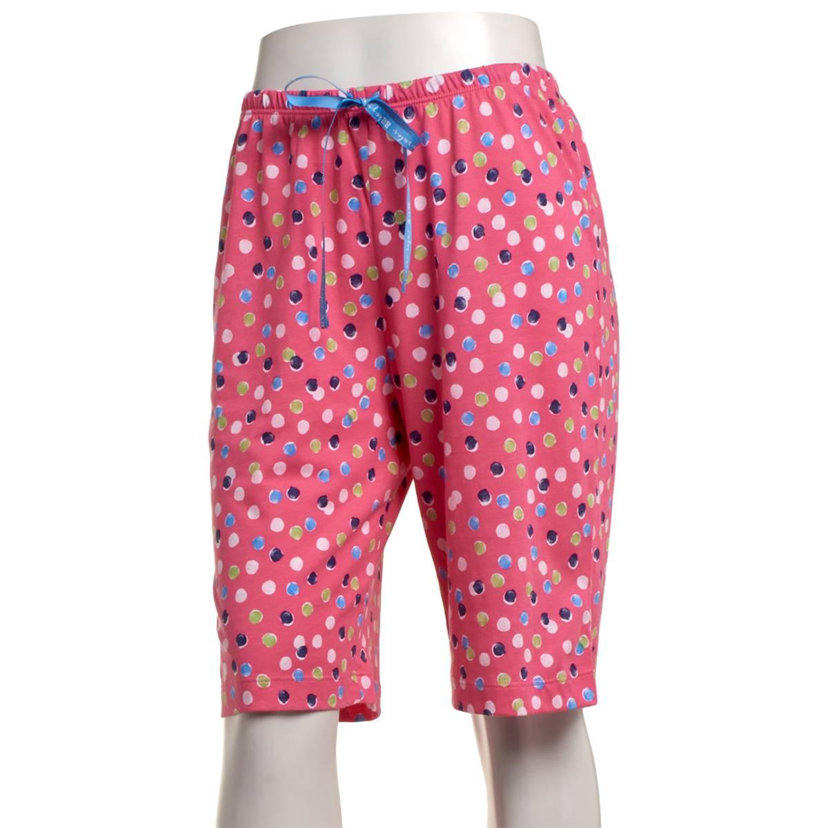 Click here for Plus Size HUE(R) Chalk Dot Bermuda Pajama Shorts prices