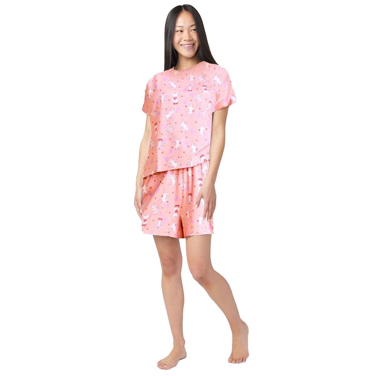 Click here for Womens HUE(R) Short Sleeve Pickle Play Boxer Pajam... prices