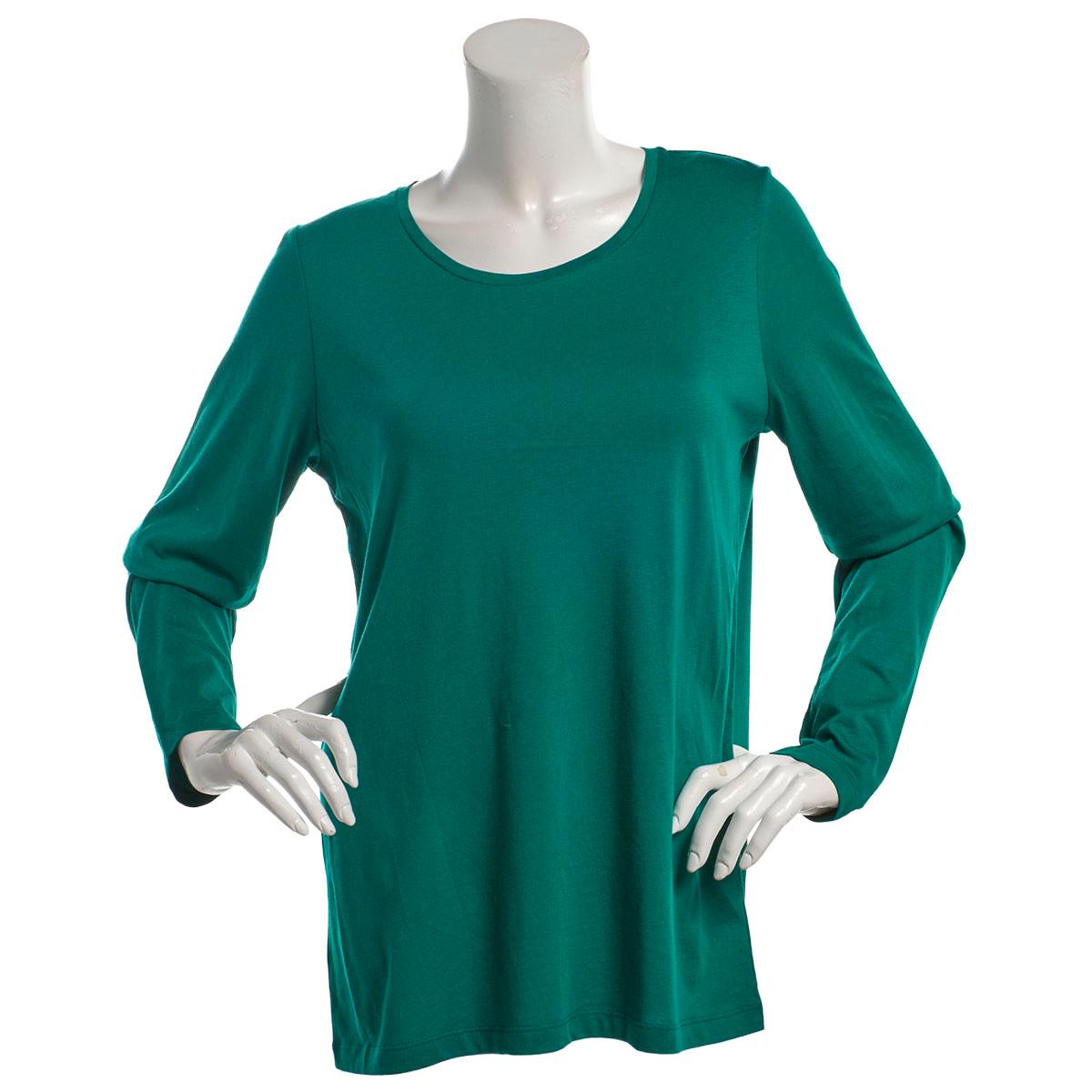 Click here for Womens HUE Solid Long Sleeve Pajama Tee prices