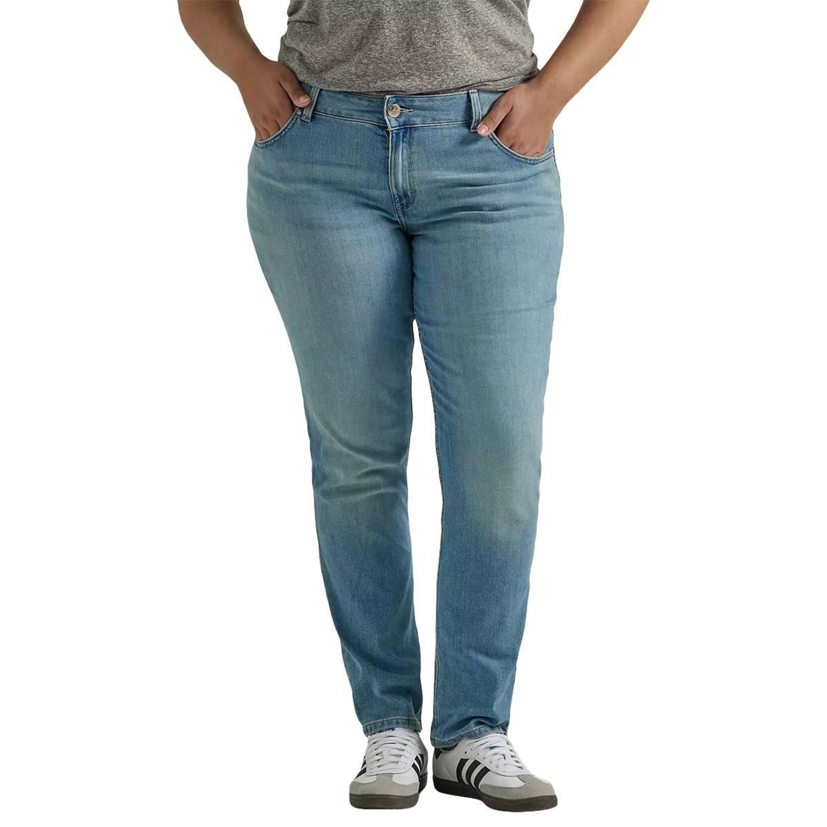 Click here for Plus Size Lee(R) Legendary Straight Leg Anchor Jea... prices