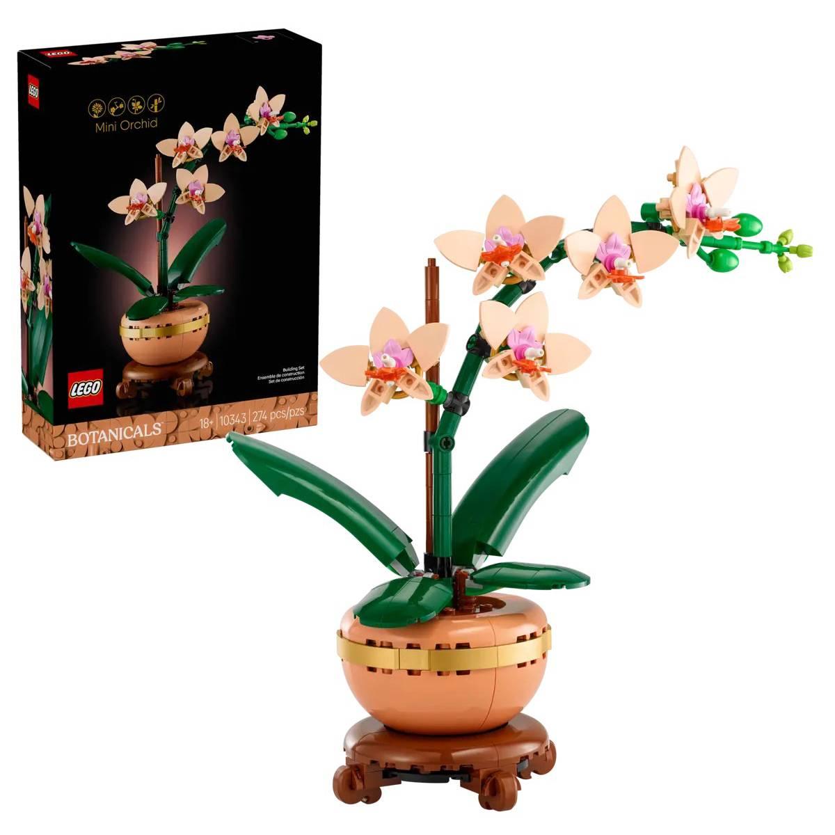 Click here for LEGO(R) Botanicals(R) Mini Orchid Building Kit prices