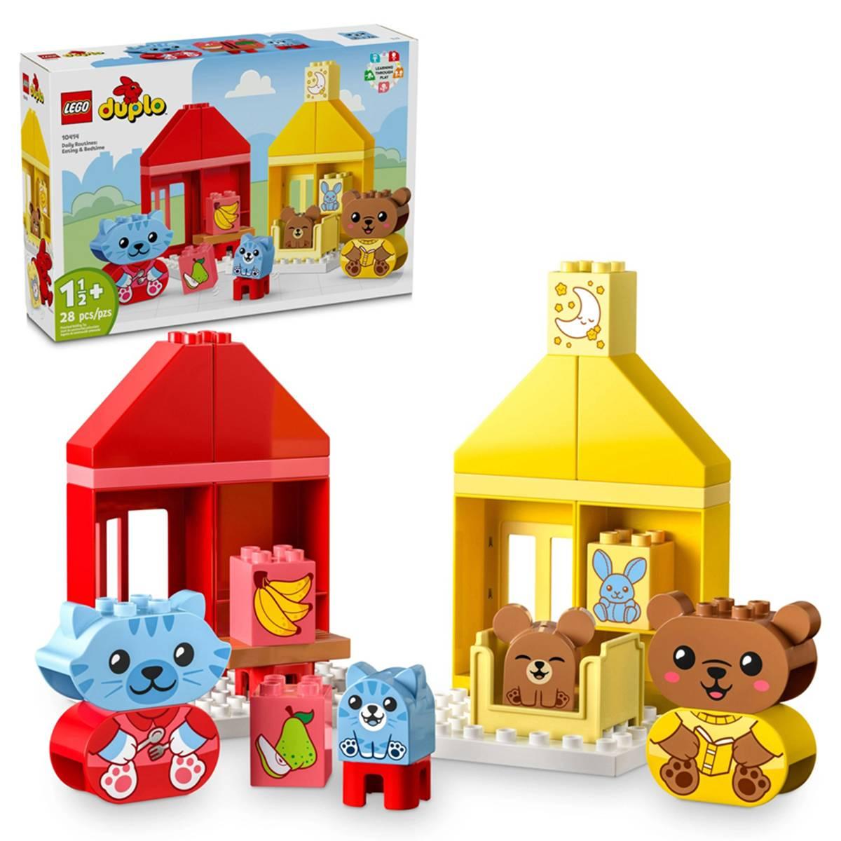 LEGO DUPLO Eating Bedtime Building Blocks 28-pc.  One Size  Multiple Colors