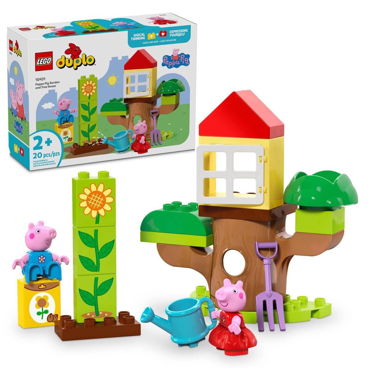 Click here for LEGO(R) DUPLO(R)  Peppa Pig Garden & Tree House prices