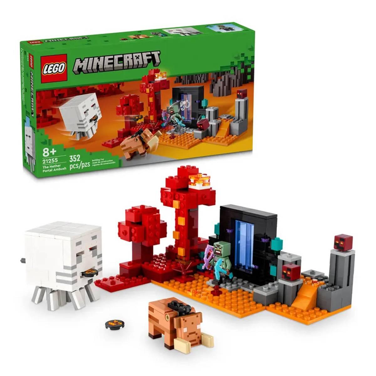 Click here for LEGO(R) Minecraft the Nether Portal Ambush prices