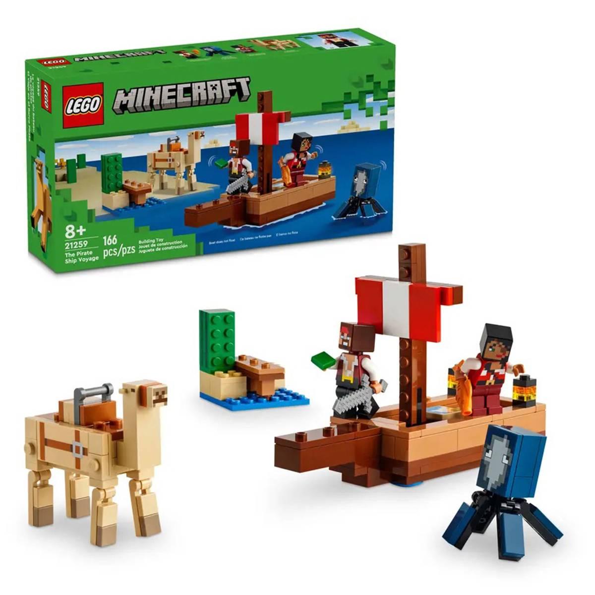 Click here for LEGO(R) Minecraft the Pirate Ship Voyage prices