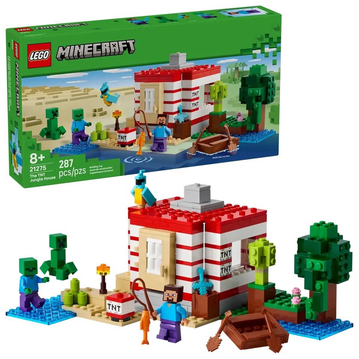 Click here for LEGO(R) Minecraft The TNT Jungle House prices