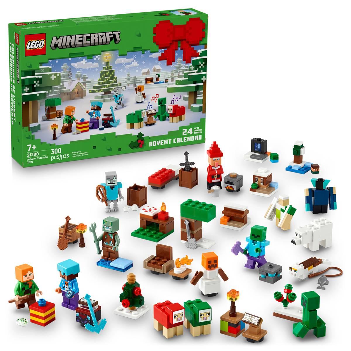 Click here for LEGO(R) Minecraft(R) Advent Calendar 2025 prices