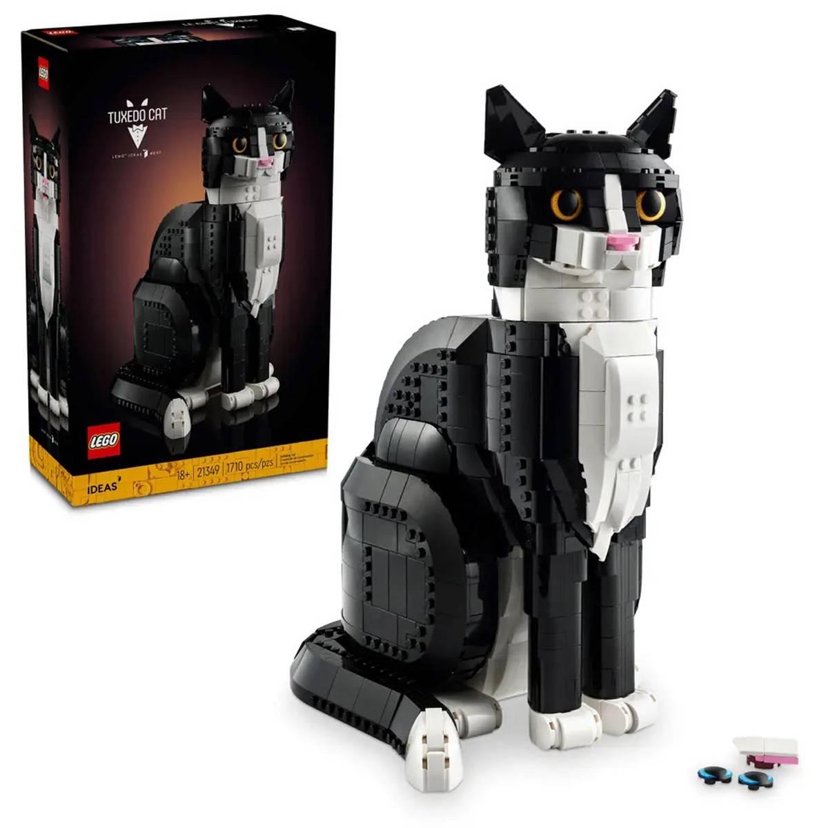 Click here for LEGO(R) Ideas Tuxedo Cat Building Kit prices