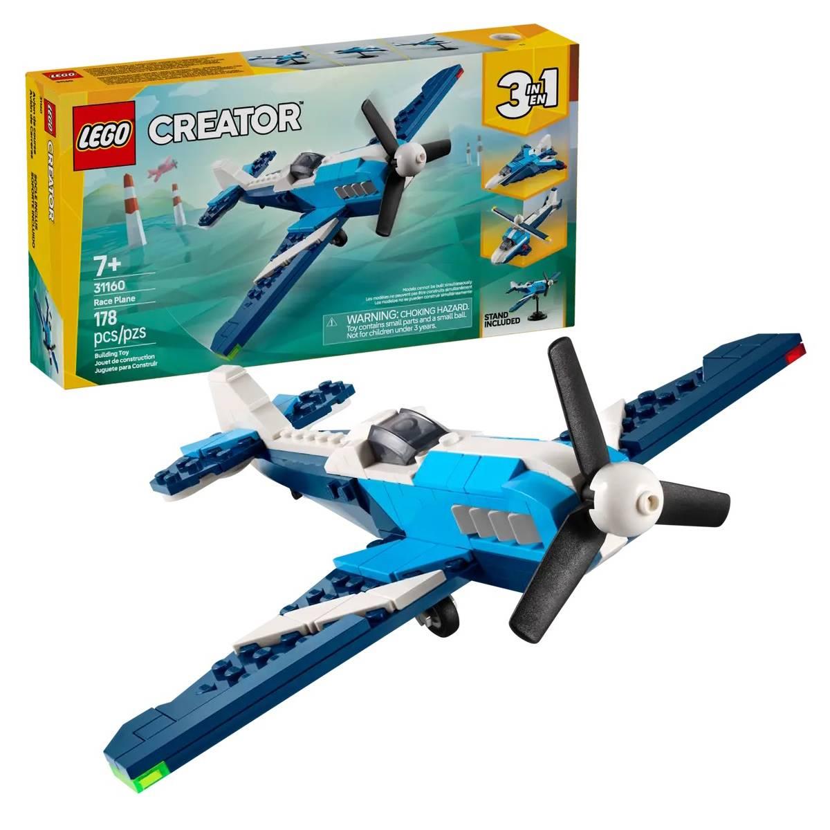 Click here for LEGO(R) Creator 3-in-1 Aircraft: Race Plane prices