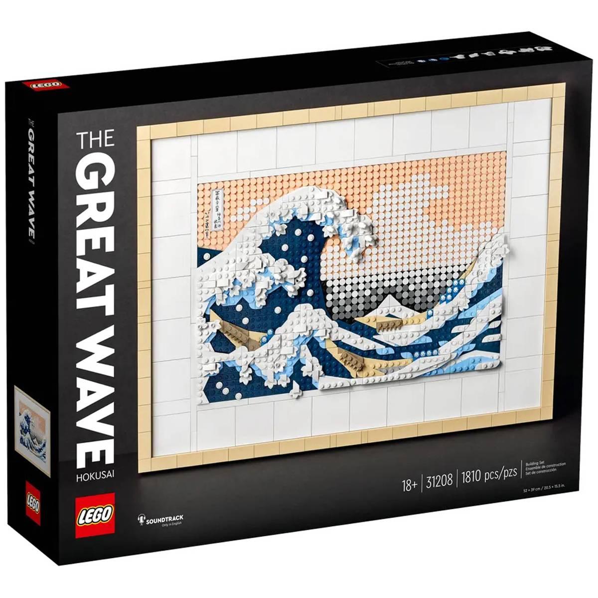 Click here for LEGO(R) Art Hokusai - The Great Wave Building Kit prices