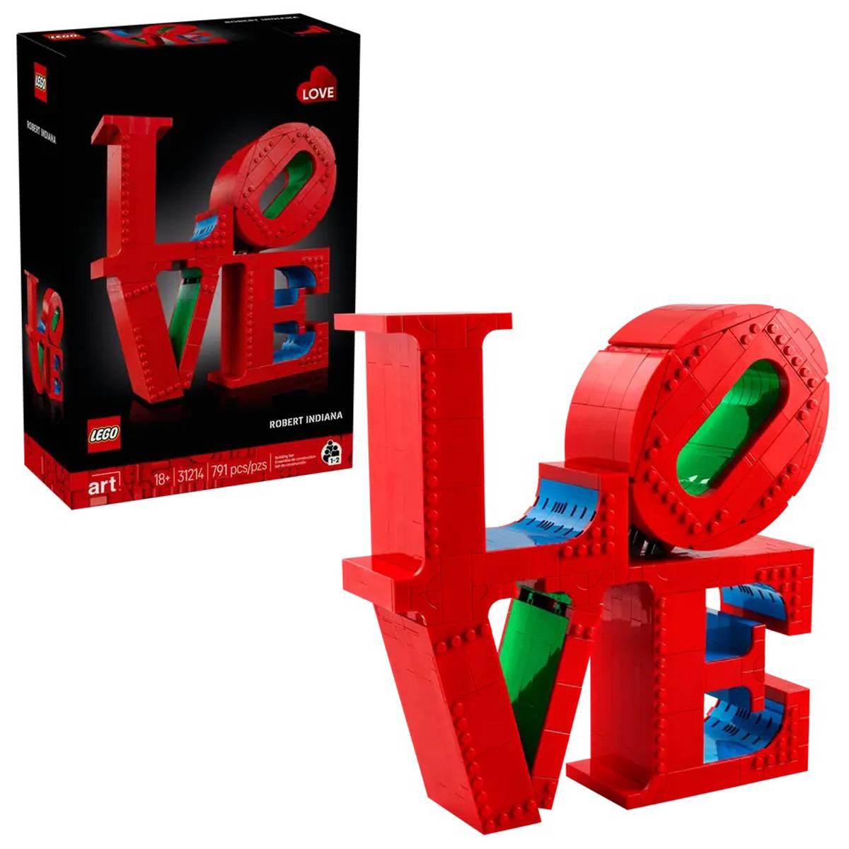 Click here for LEGO(R) Art LOVE Building Kit prices