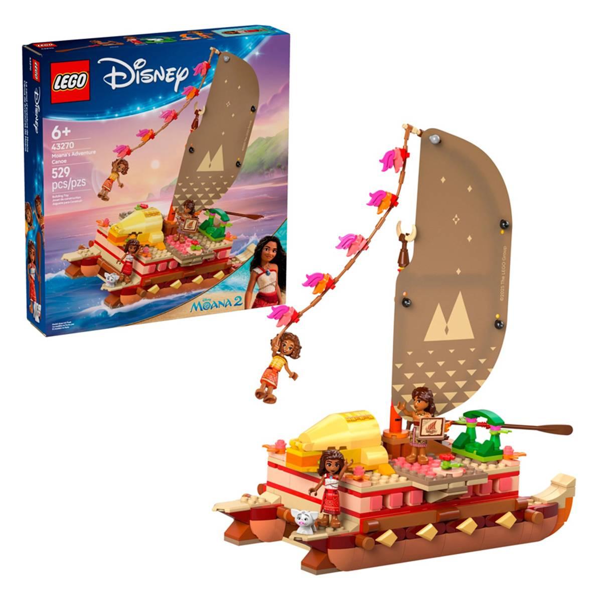 Click here for LEGO(R) Disney Moanas Adventure Canoe prices