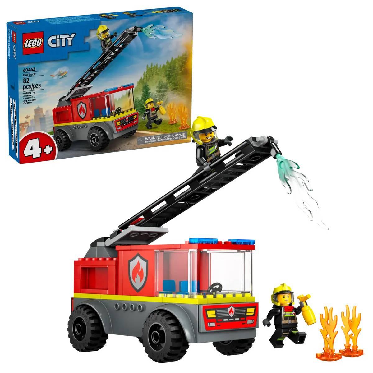 Click here for LEGO(R) CITY Fire Ladder Truck Building Kit prices