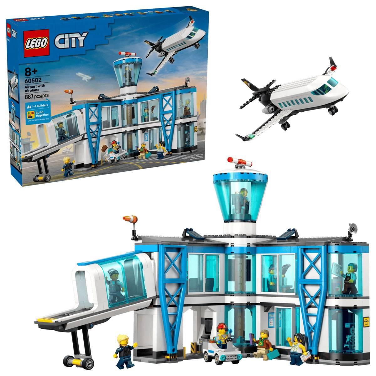 Click here for LEGO(R) City Airport With Airplane Building Kit prices