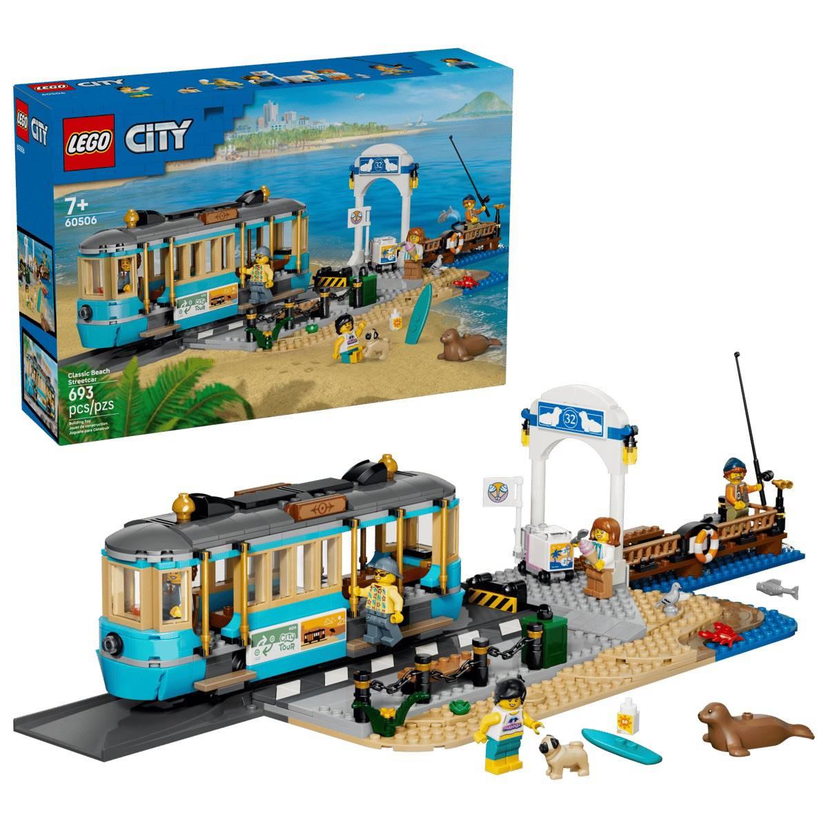 Click here for LEGO(R) City Classic Beach Streetcar Building Kit prices