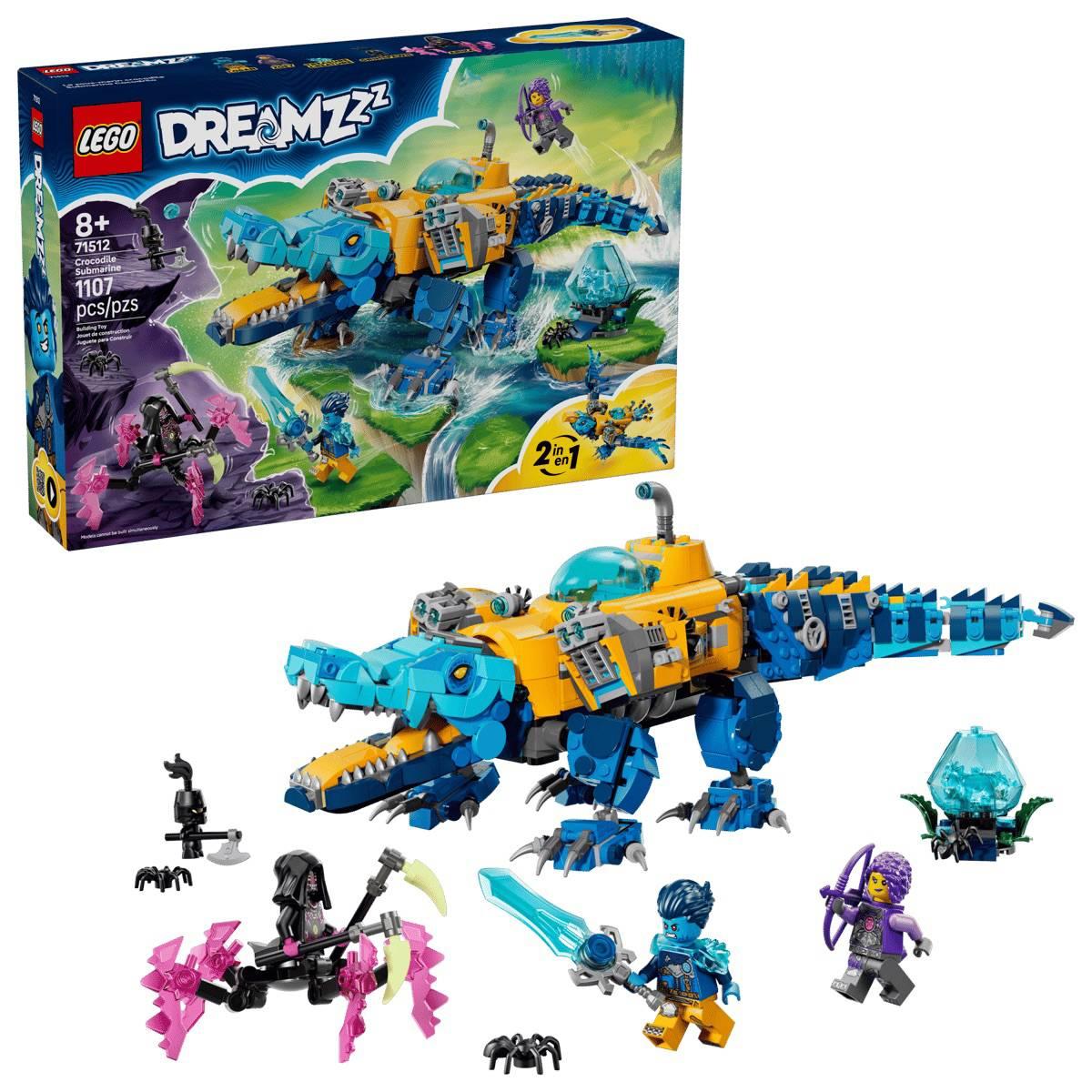 Click here for LEGO(R) DREAMZzz(tm) Crocodile Submarine Building... prices