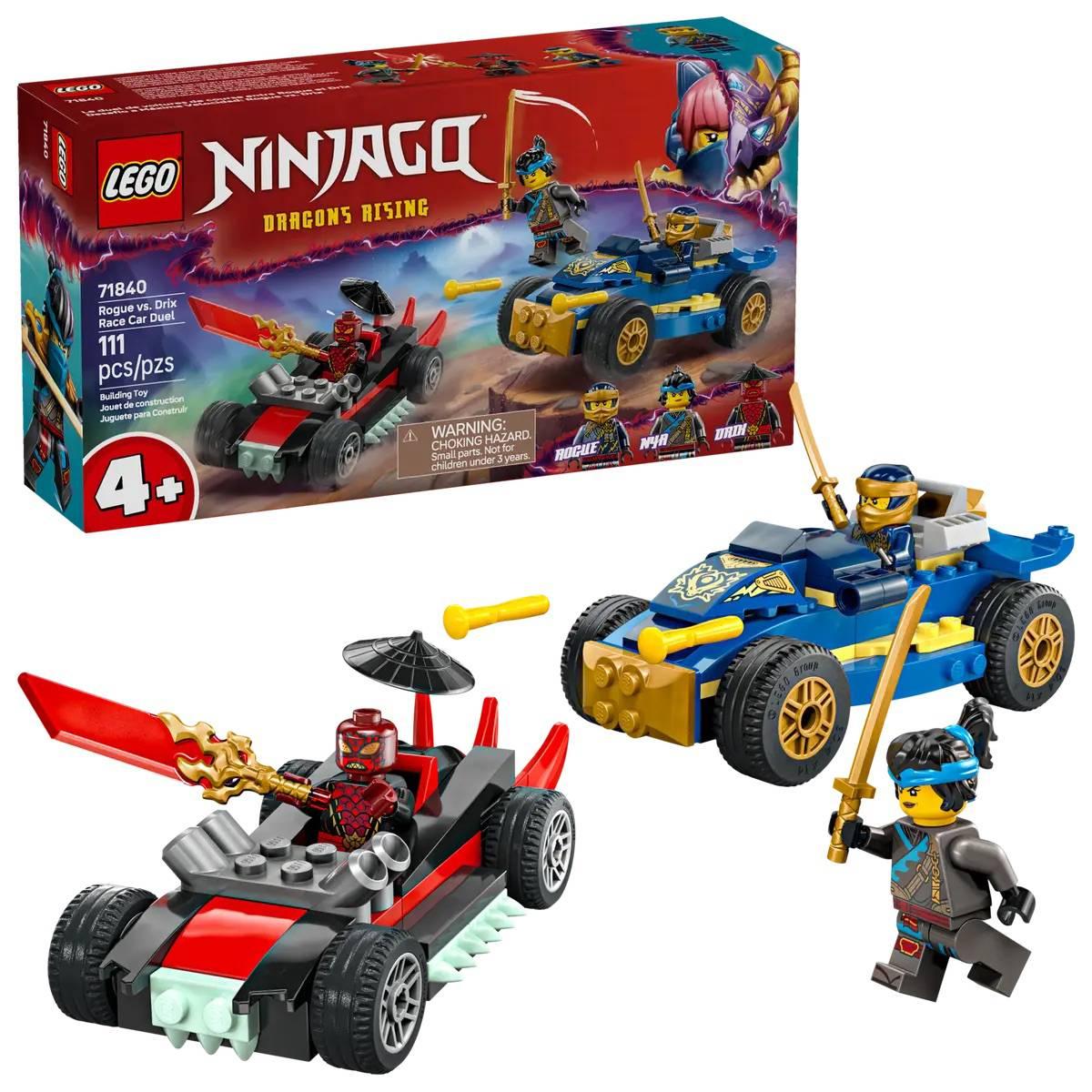 Click here for LEGO(R) NINJAGO(R) Rogue vs. Drix Race Car Duel prices
