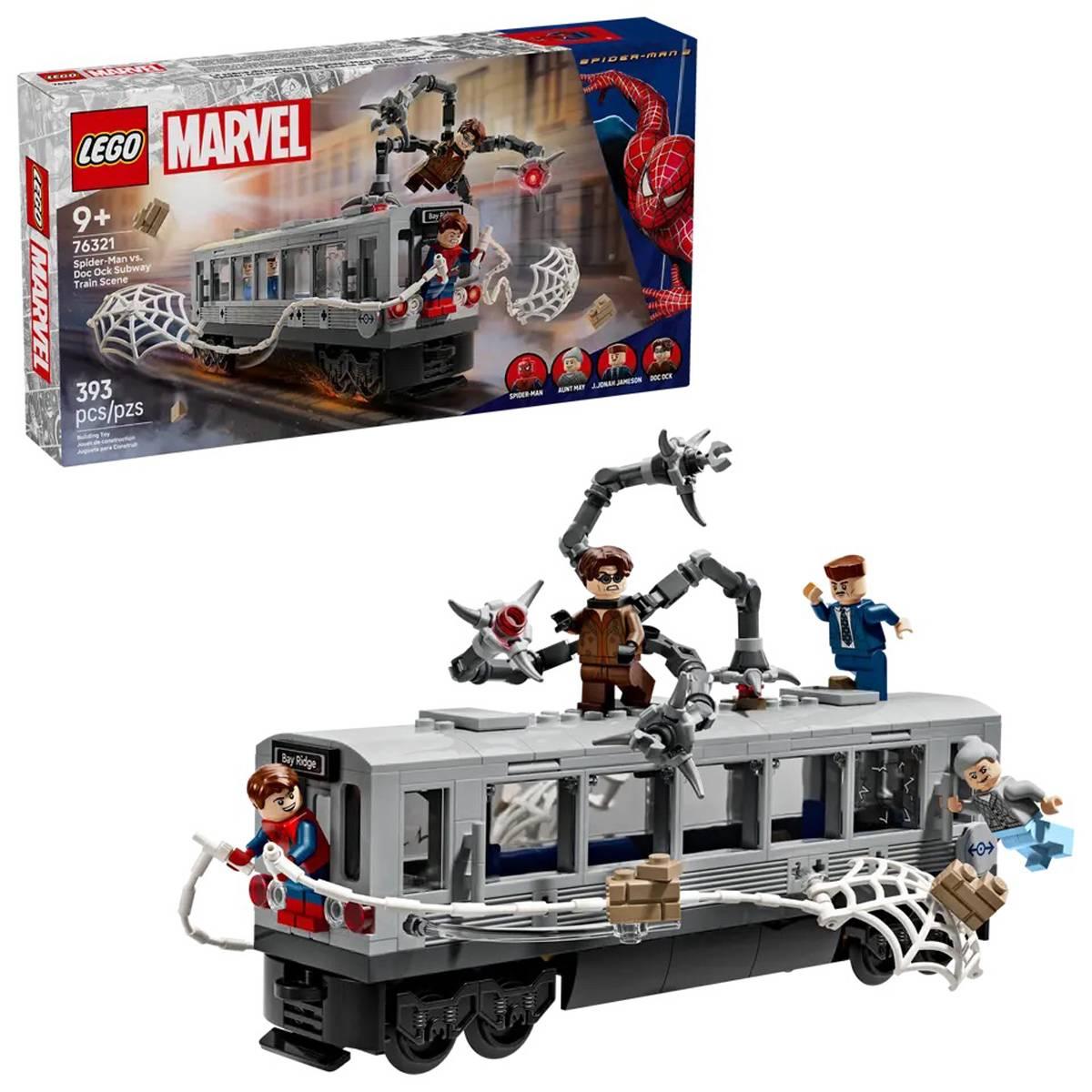 Click here for LEGO(R) Marvel Spider-Man vs. Doc Ock Subway Train... prices