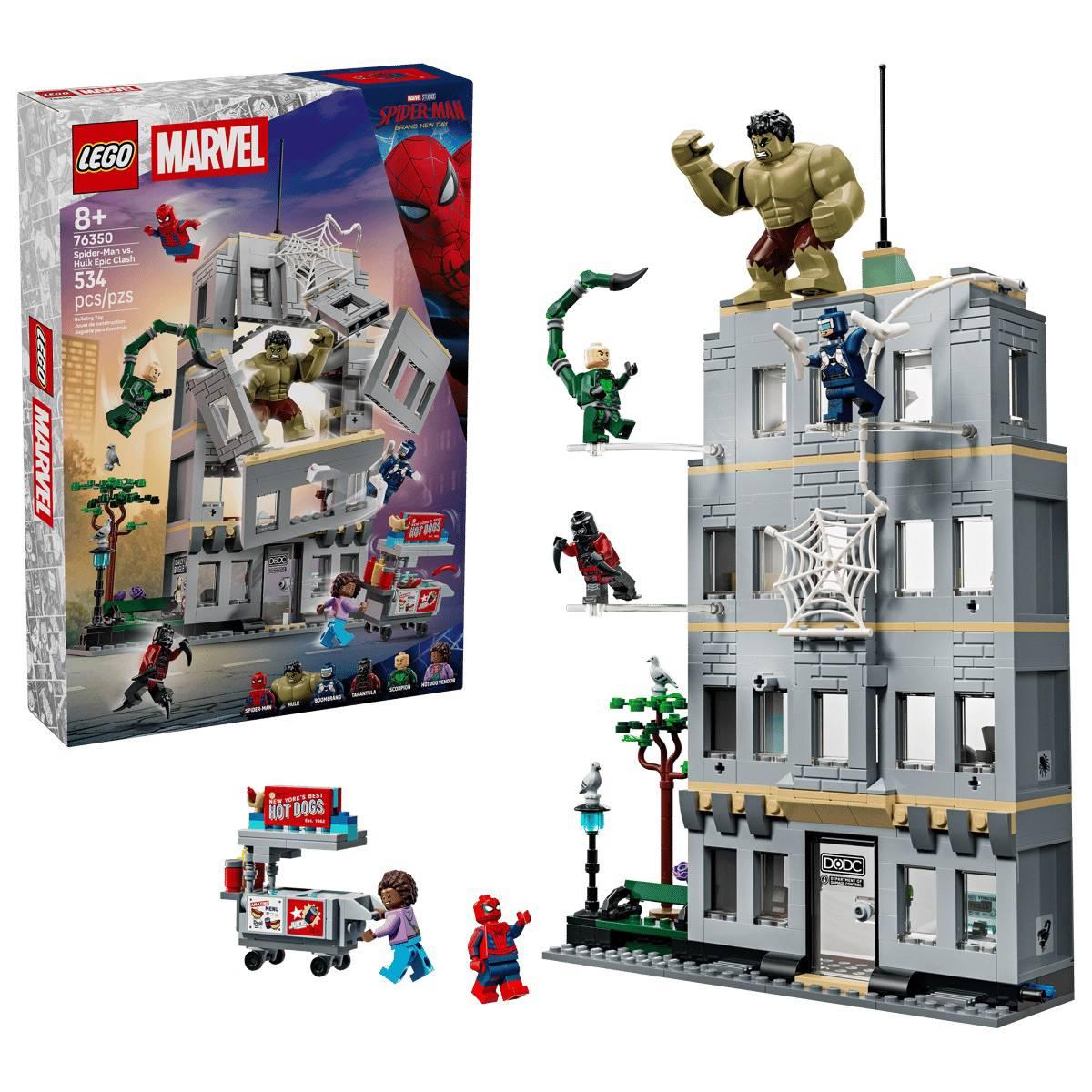 Click here for LEGO(R) Marvel Spider-Man vs. Hulk Epic Clash prices