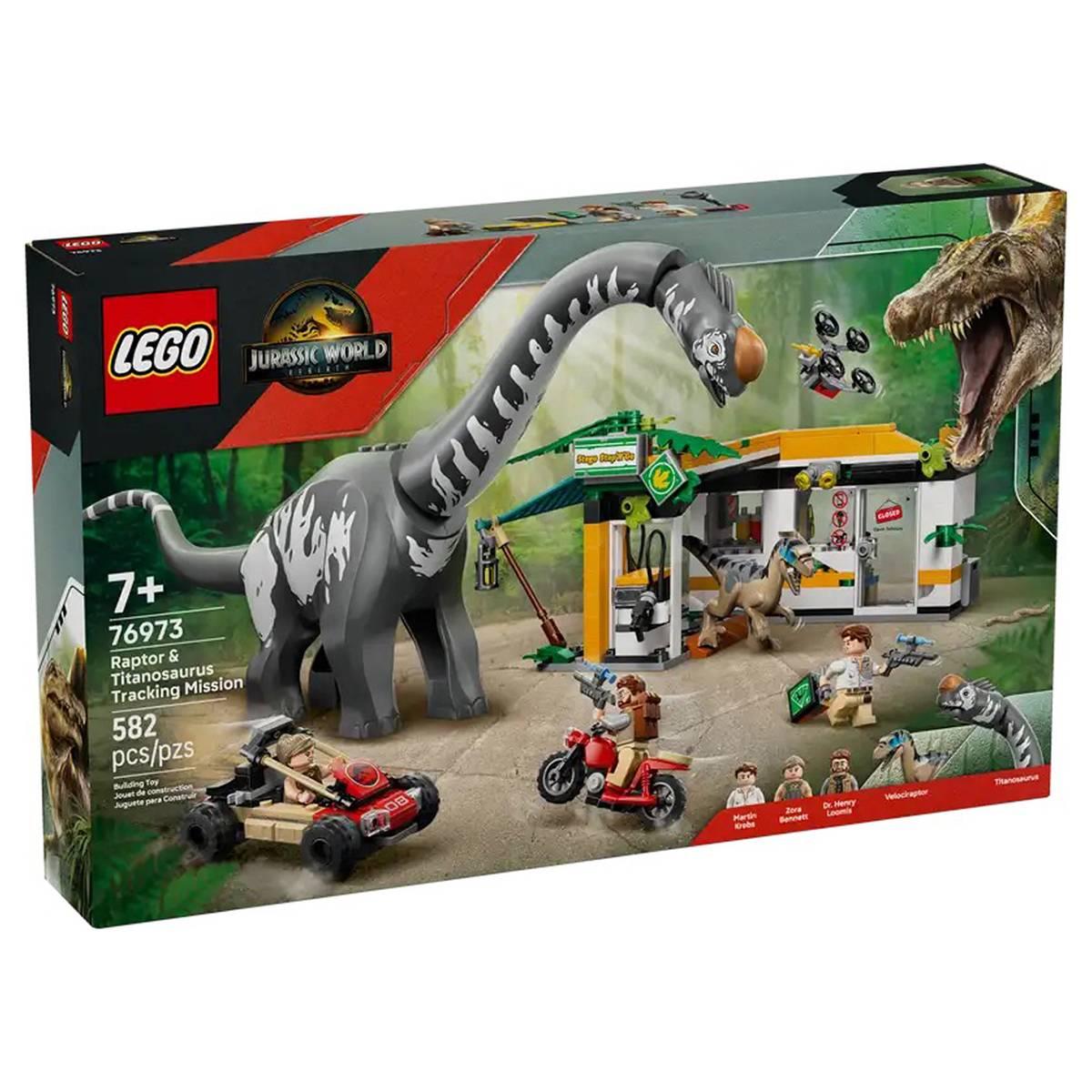 Click here for LEGO(R) Jurassic World Raptor & Titanosaurus Track... prices