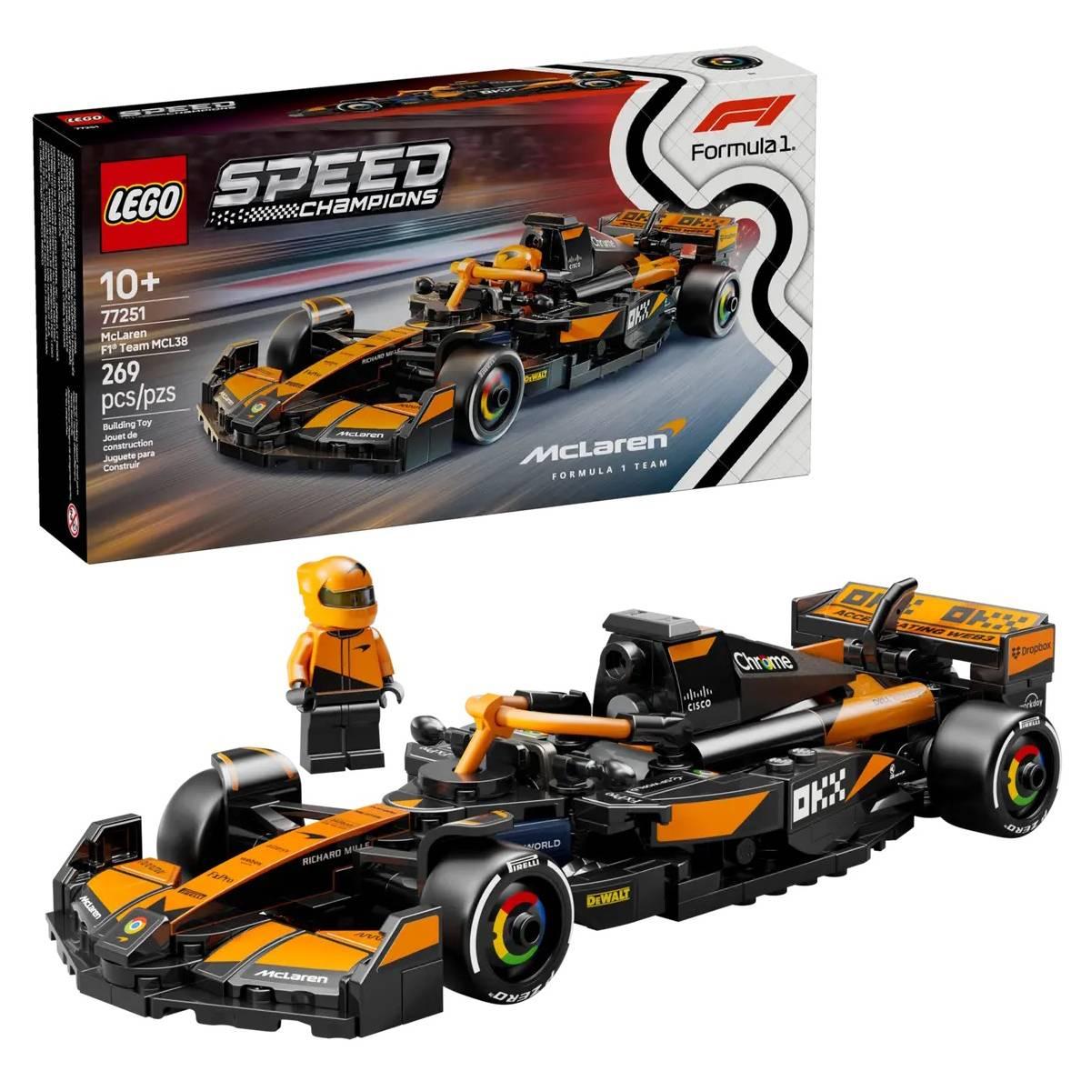 Click here for LEGO(R) Speed Champions McLaren F1 Team MCL38 prices
