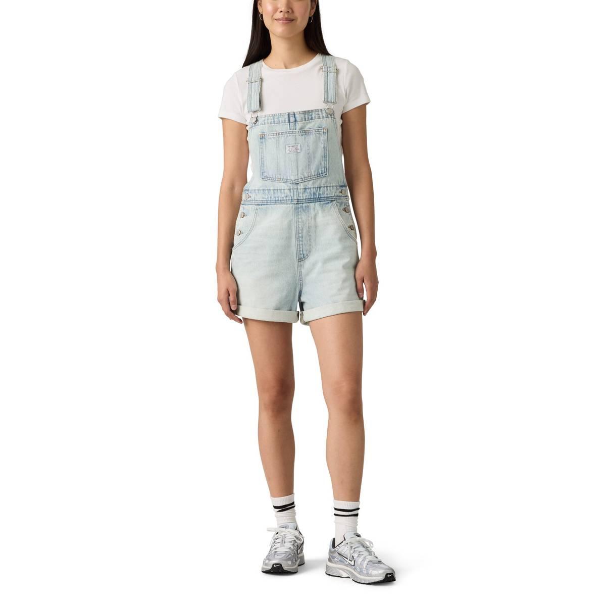Click here for Womens Levis(R) Vintage Denim Short Overalls prices
