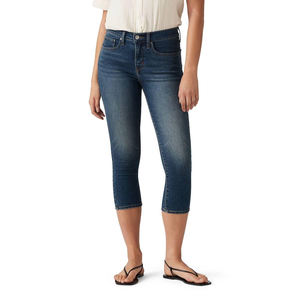 Click here for Womens Levis(R) 311 Shaping Capri - Zealous Blue prices