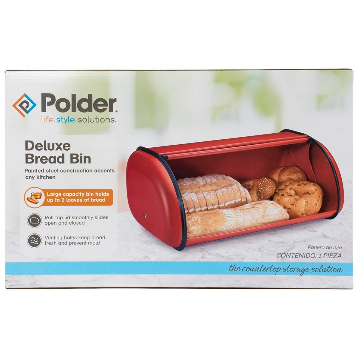 Click here for Polder Bread Box - Red prices