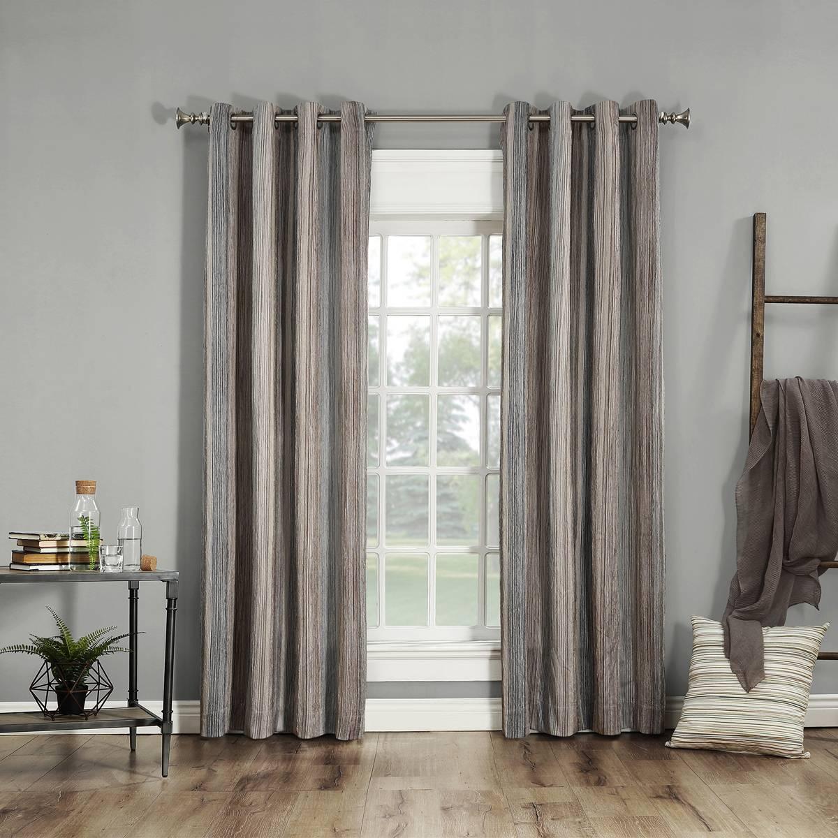 Click here for Gallagher Stone Stripe Grommet Panel Curtain prices