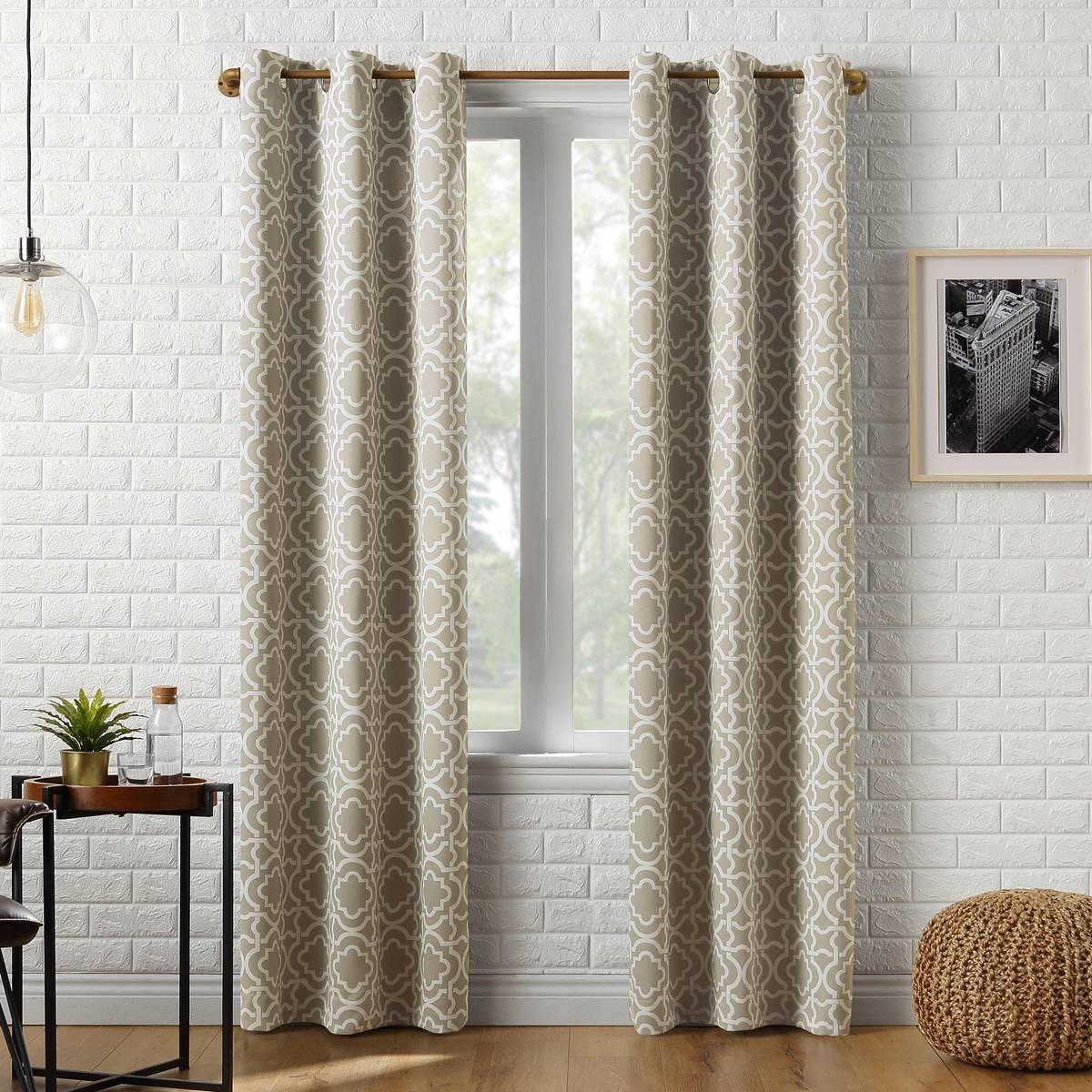 Click here for Barnett Blackout Print Grommet Panel Curtain prices
