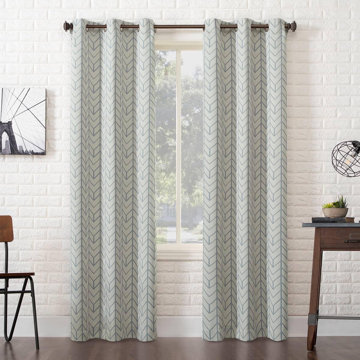 Click here for Kenwood Blackout Print Grommet Panel Curtain prices