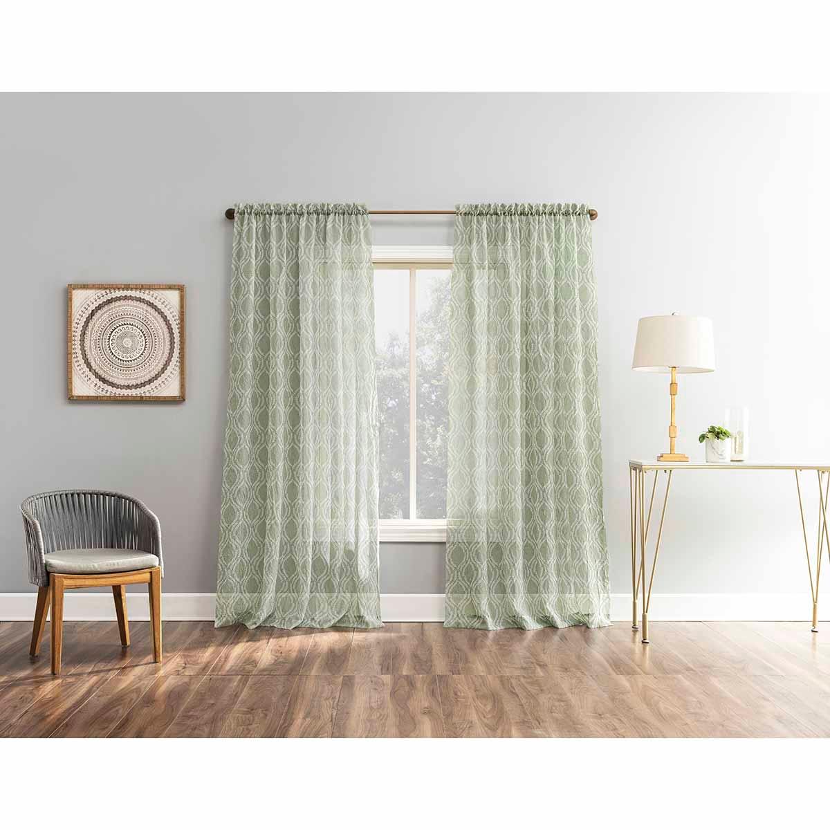 Click here for Lucienne Geo Print Panel Curtain prices