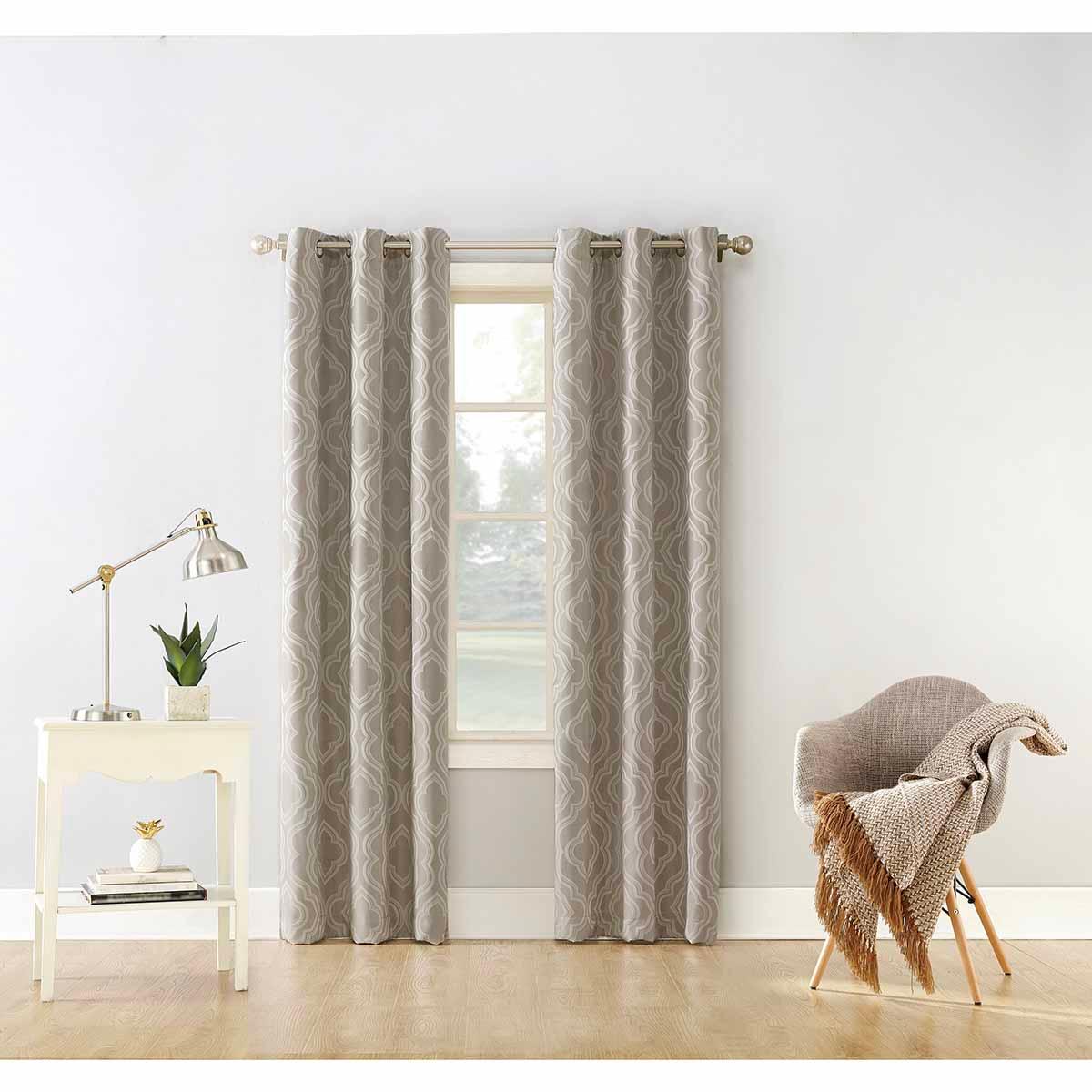 Click here for Sun Zero Parvel Blackout Grommet Pair Curtains prices