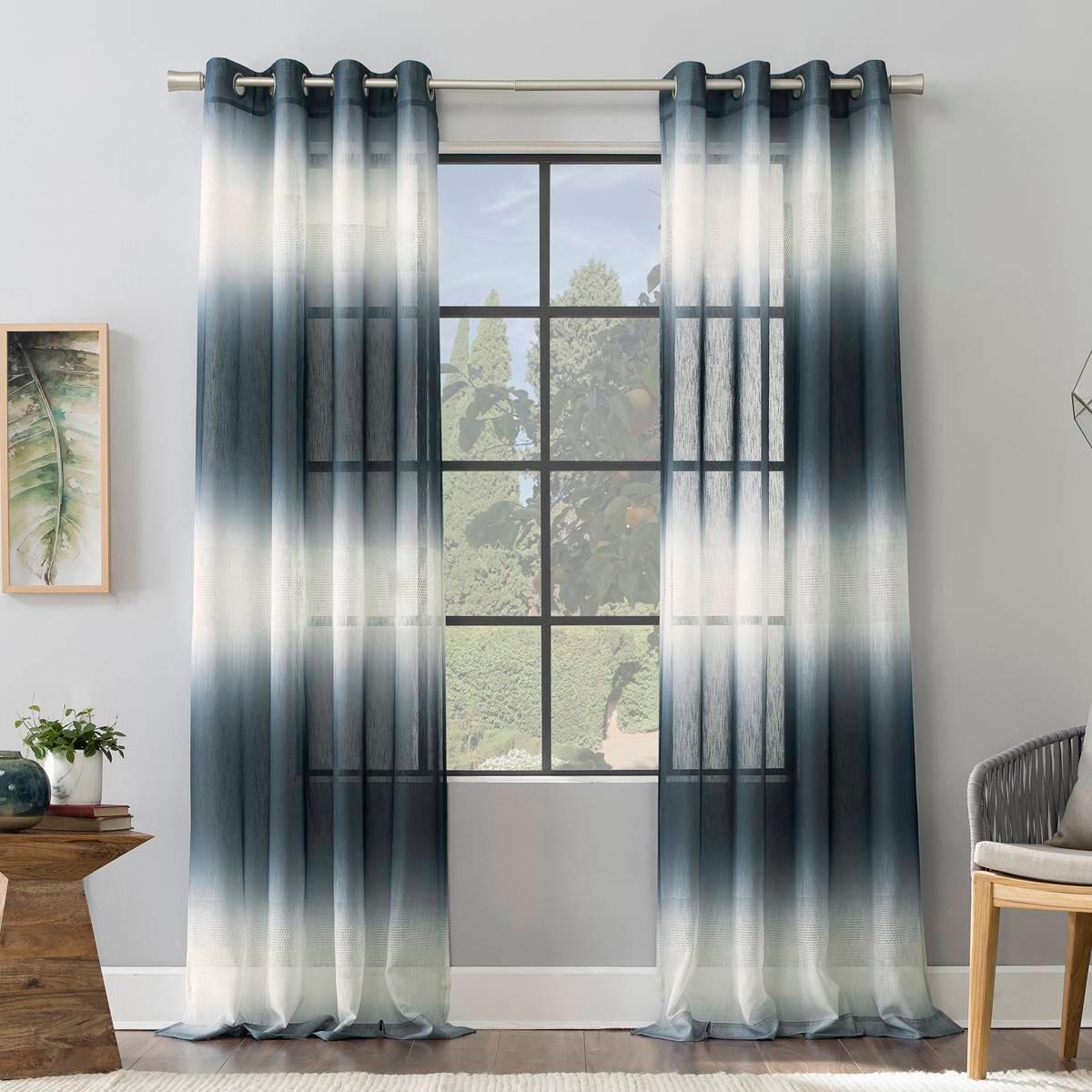 Click here for Scott Living Atlantic Striped Panel Curtain prices