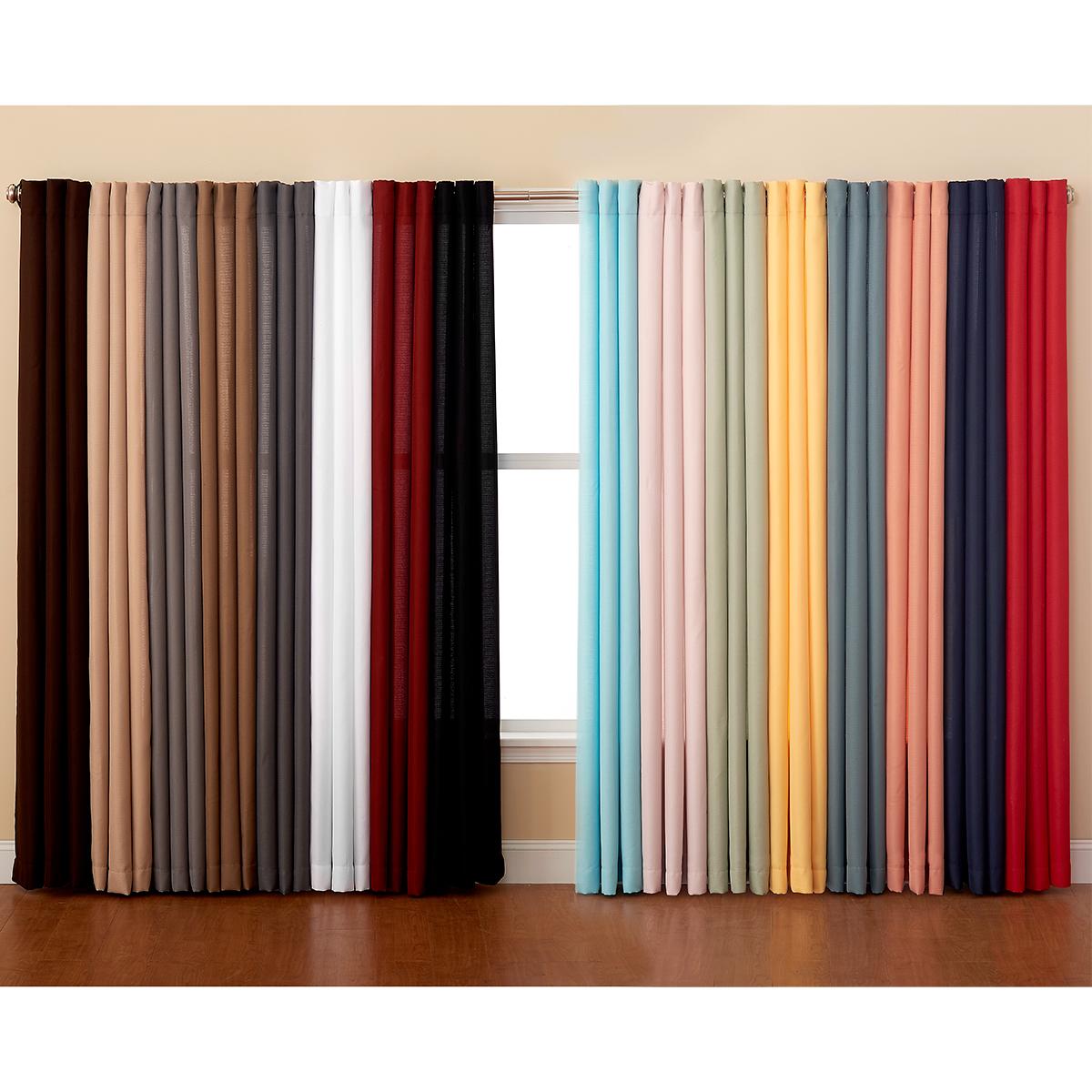 Click here for Montego Woven Bronze Grommet Curtain Panel prices