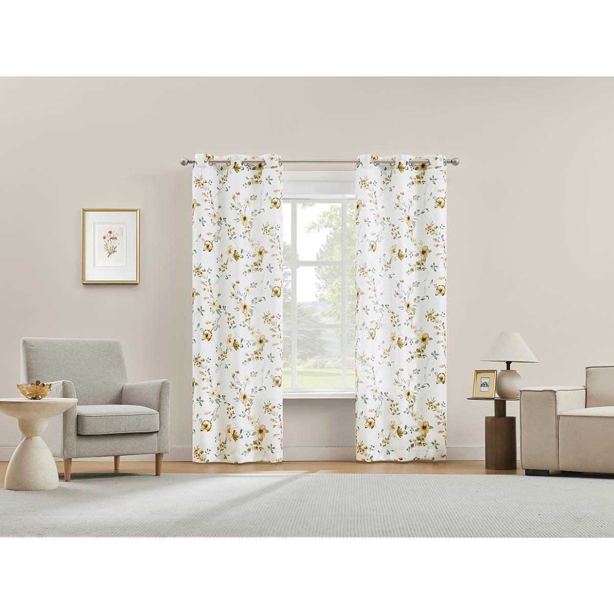 Click here for Ravena Paisley Grommet Curtain Panel Pair prices