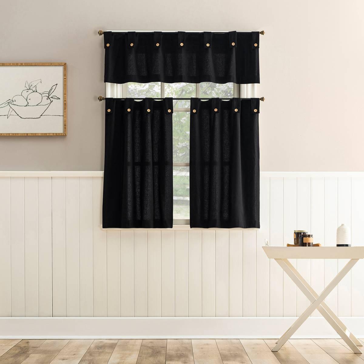 Click here for Wythe Tier Button Tab Top Valance prices