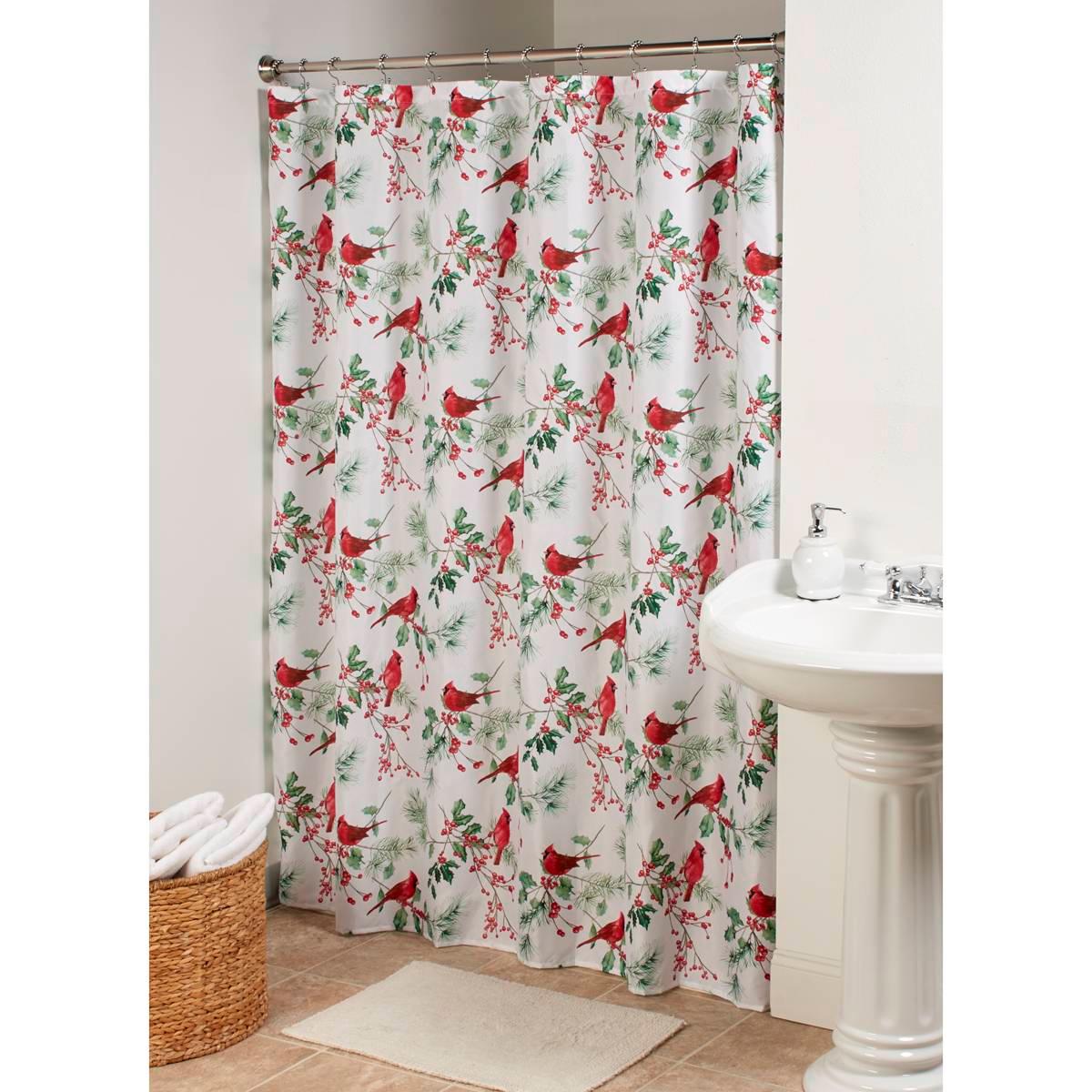 Click here for No. 918 Cardinal Shower Curtain prices