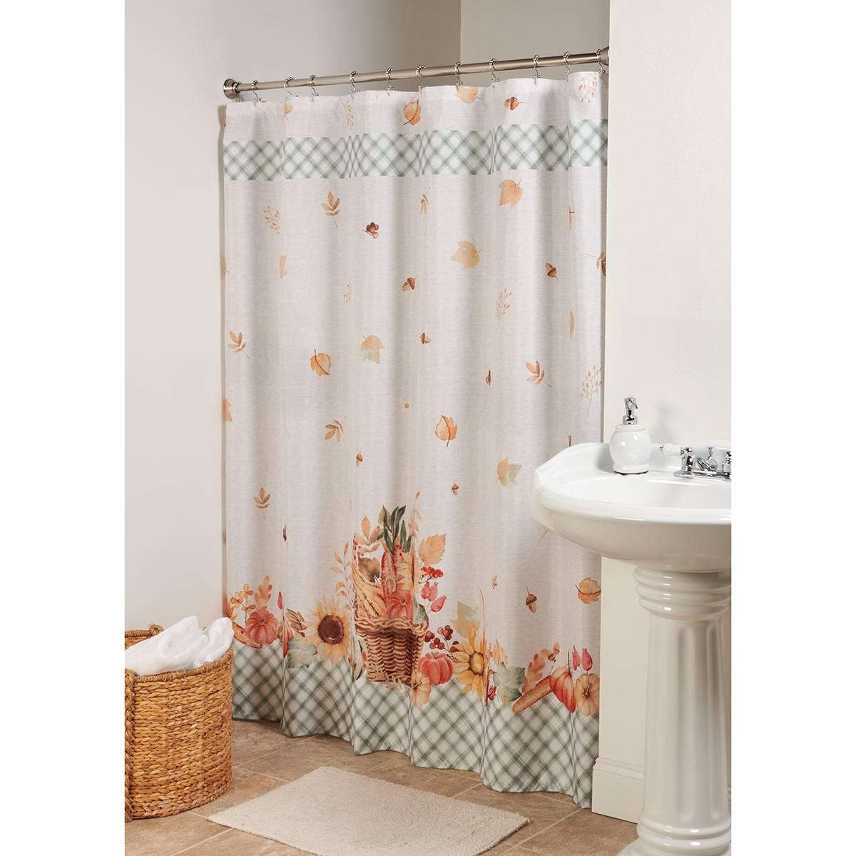 Click here for No. 918 Farmers Basket Print Shower Curtain prices