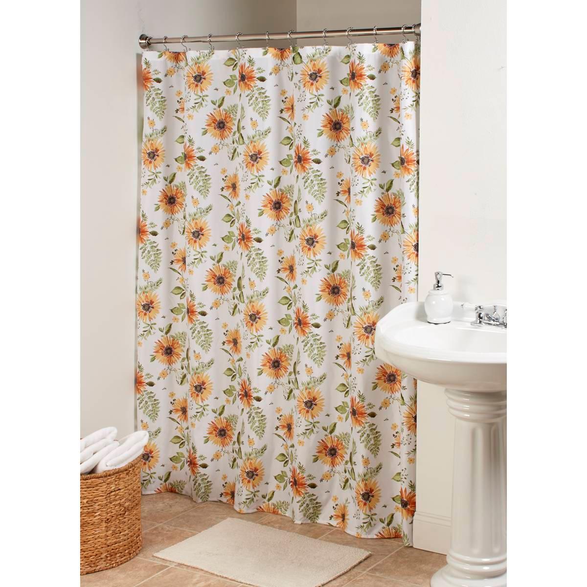 Click here for No. 918 Sunflower Valley Shower Curtain Set prices