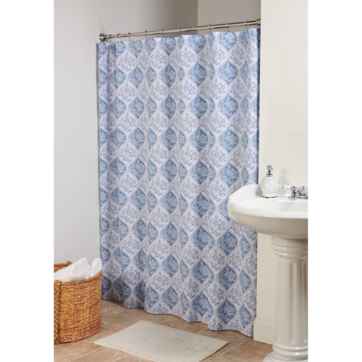 Click here for Aveline Floral Ogee Shower Curtain prices