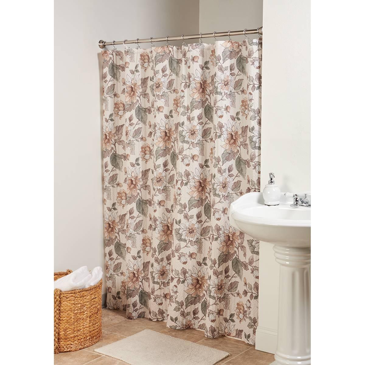 Click here for Fiorella Floral Shower Curtain prices