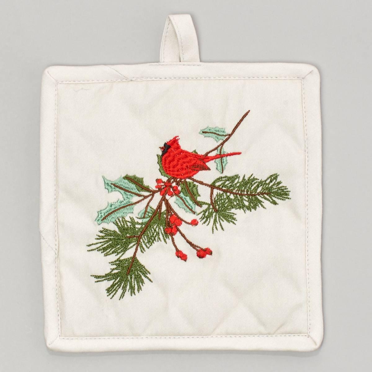 Click here for No. 918 Cardinal On A Branch Pot Holder prices