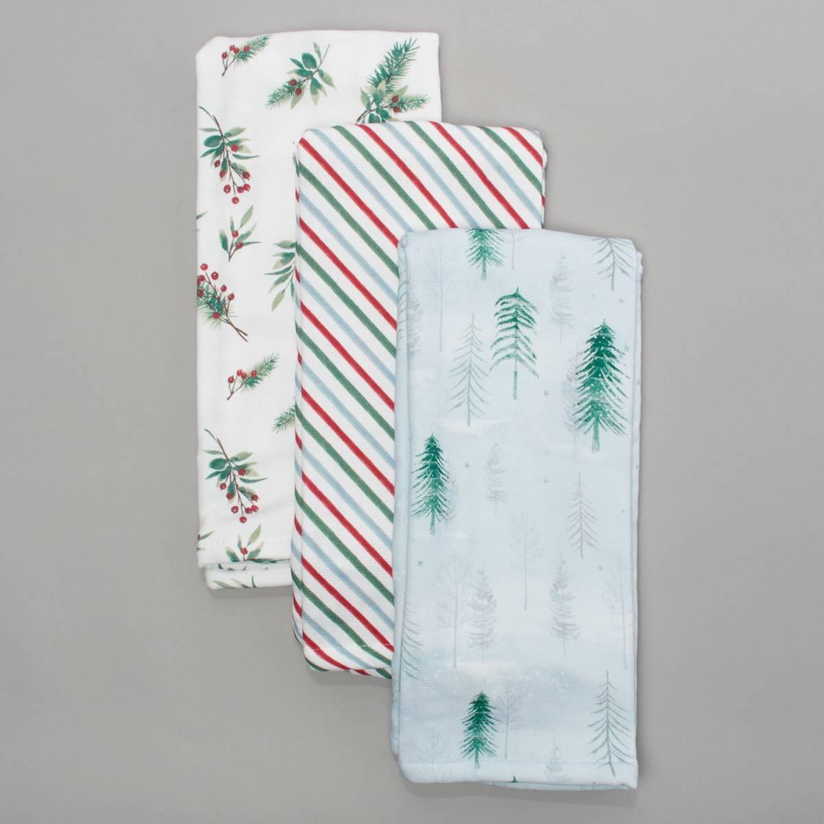 Click here for No. 918 Winter Forest 3pk. Kitchen Towels prices