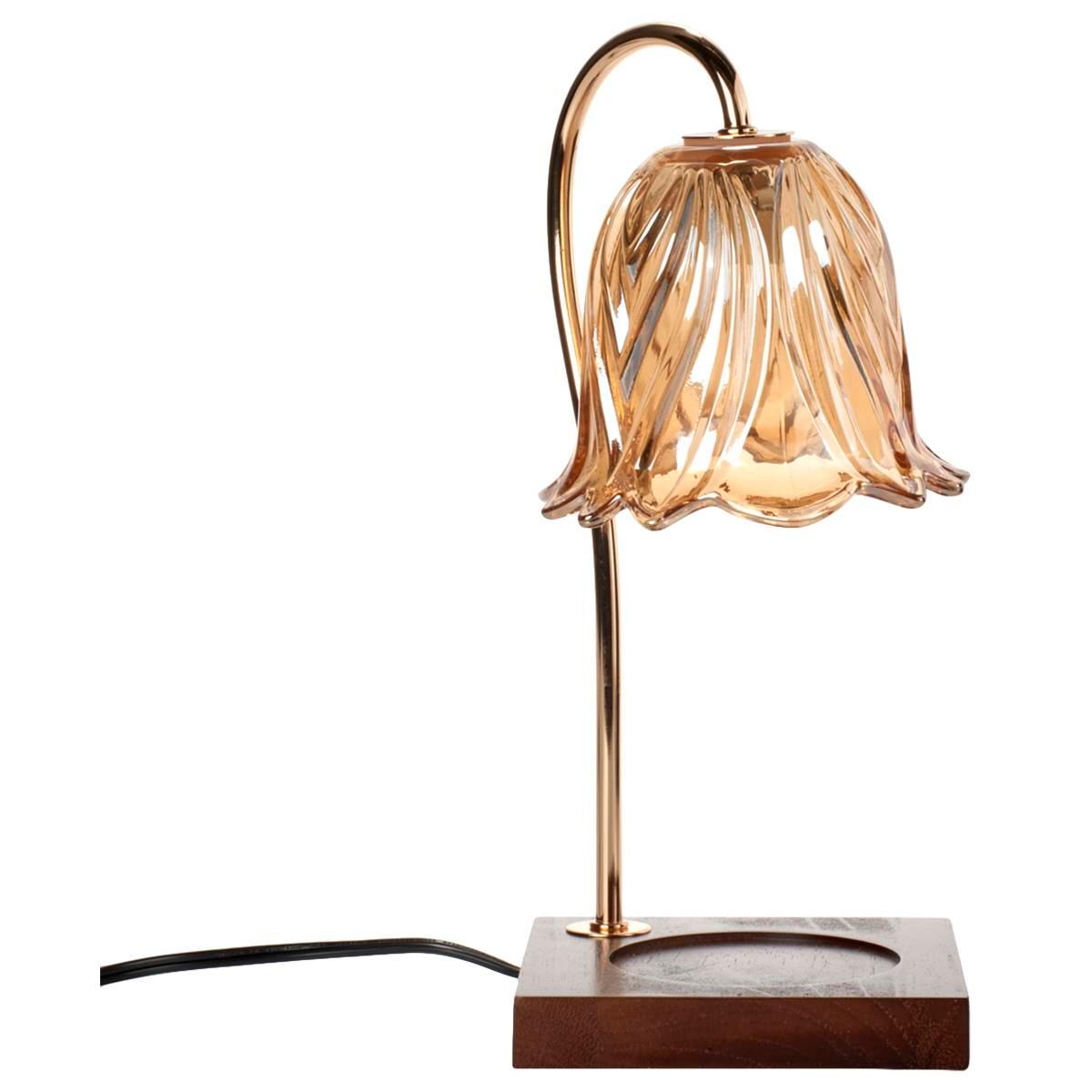 Click here for Mikasa(R) Amber Brown Glass Shade Electric Candle... prices