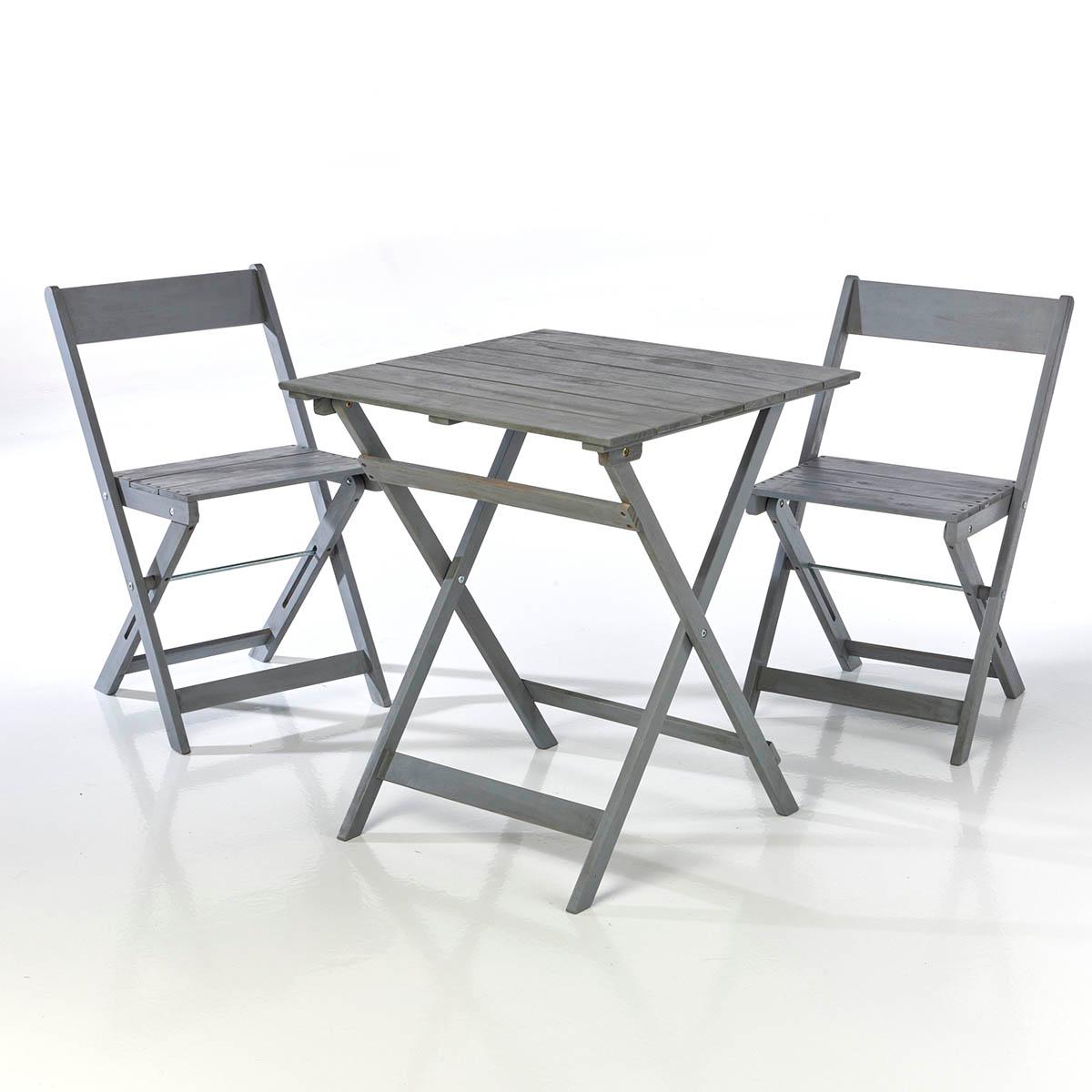 Click here for Nantucket 3pc. Wooden Folding Bistro Set prices