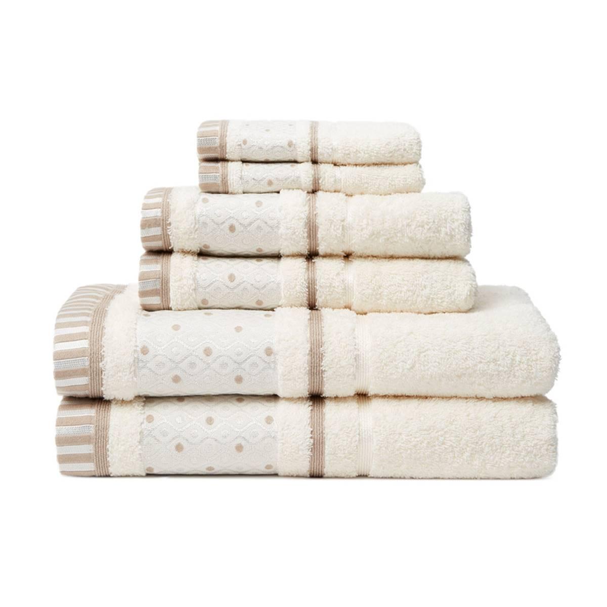 Click here for Balio 6pc. 100 Turkish Cotton Bath Towel Set prices