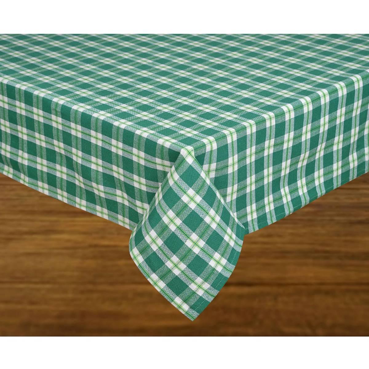 Click here for Lintex Linens Green Plaid tablecloth prices