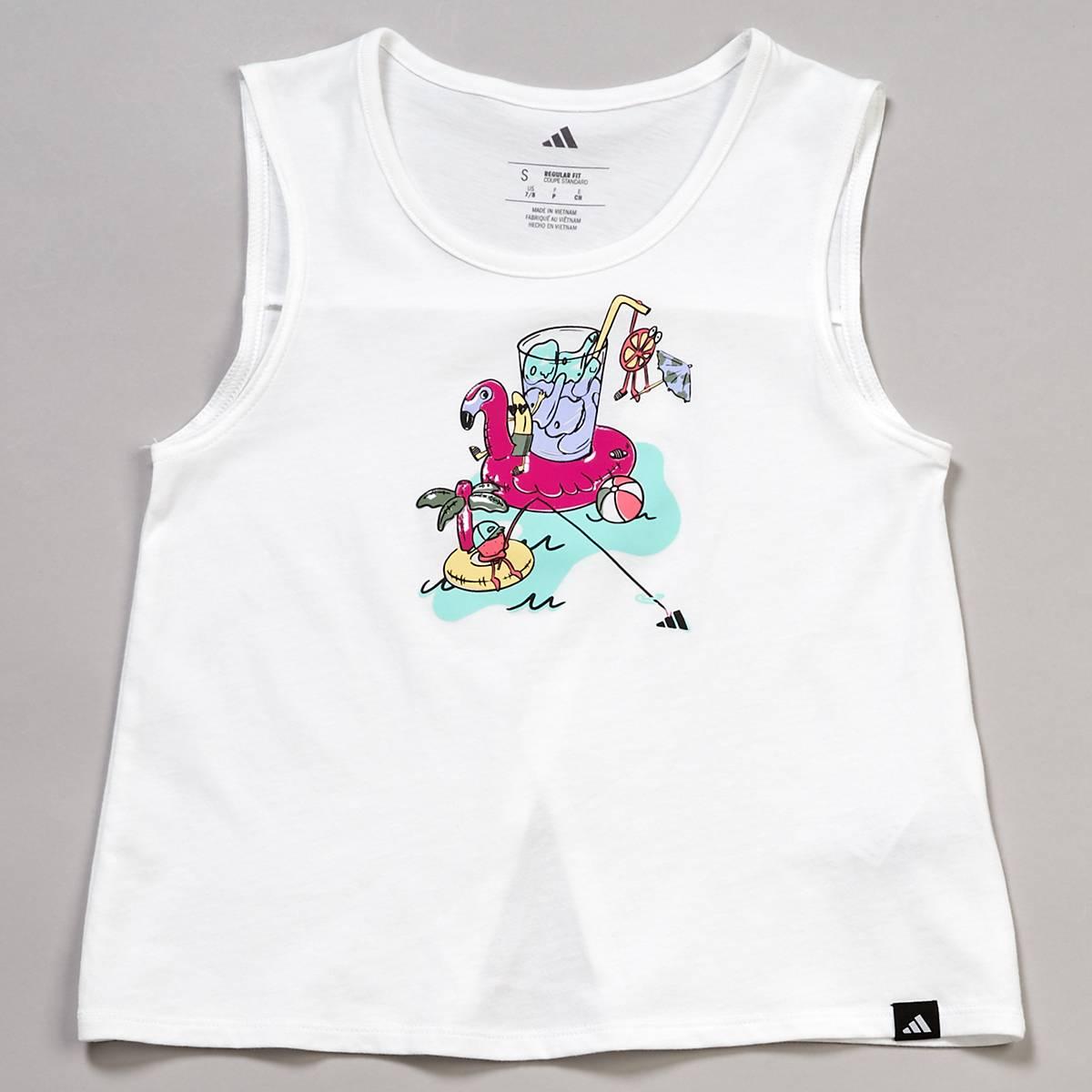 Click here for Girls (7-16) adidas(R) Summer Time Back Vent Swing... prices