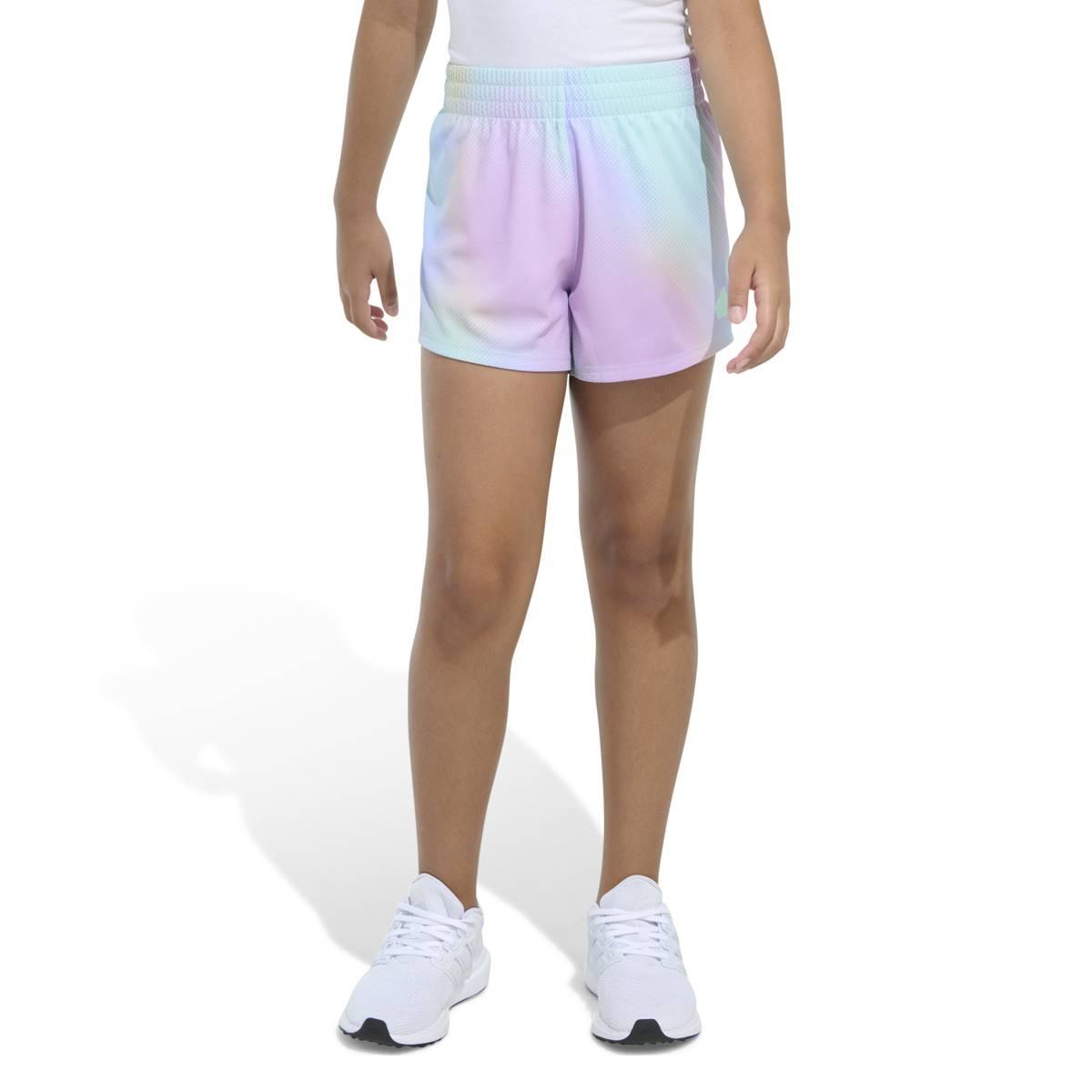 Click here for Girls (7-16) adidas(R) Ombre Dot Knit Shorts prices